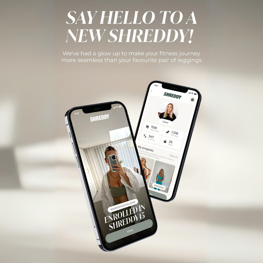 SHREDDY - The Number 1 Female Fitness Transformation App