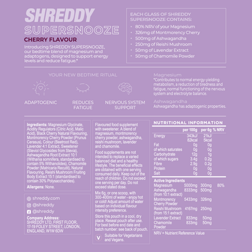 SUPERSNOOZE - Cherry